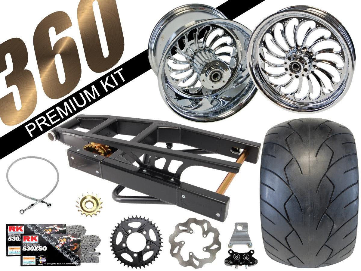 Kawasaki Wide Tire Kits - Trac Chassis Sports
