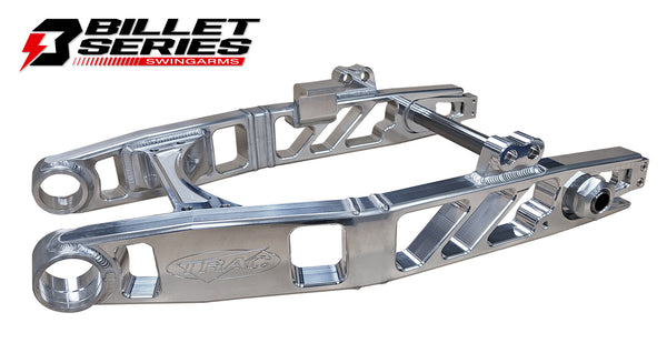 Billet Series Dyna "Racer" Swingarms - Trac Chassis Sports